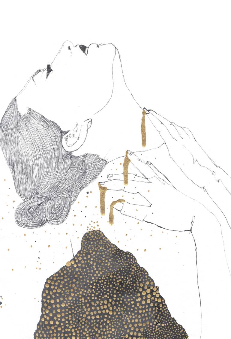 I Found Myself Drawing by Eliyah Qureshi | Saatchi Art