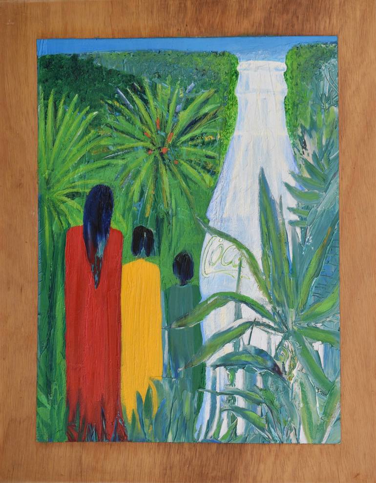 Processione Painting by Andrea Ranieri Maria Ottaviano | Saatchi Art