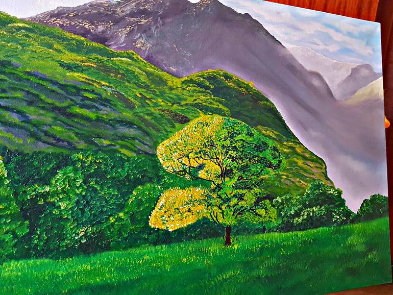 Breath of nature Painting by Natali Zablotskaya | Saatchi Art