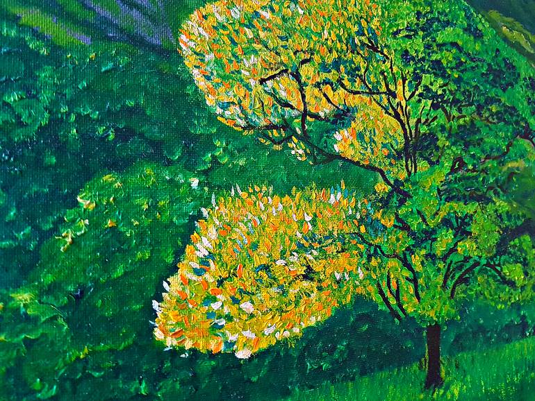 Breath of nature Painting by Natali Zablotskaya | Saatchi Art