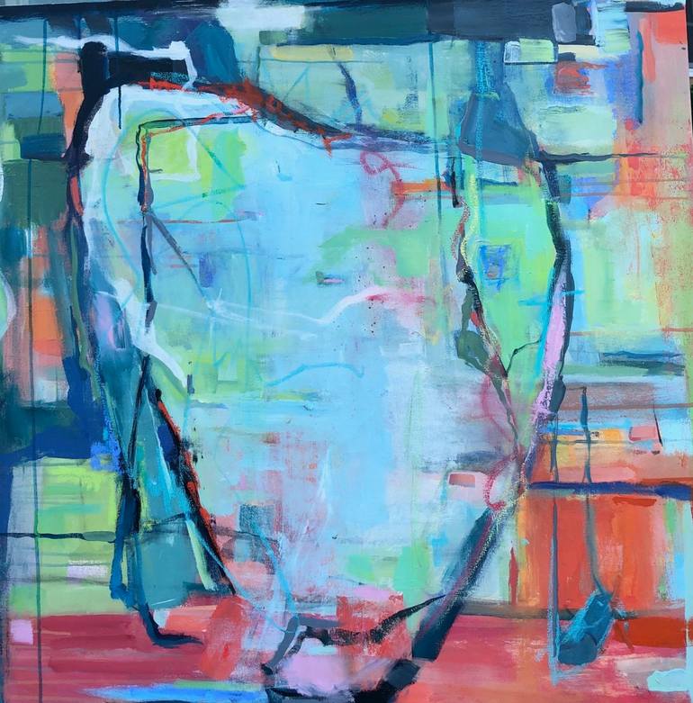 THE LOVE CURVE Painting by Page Railsback | Saatchi Art