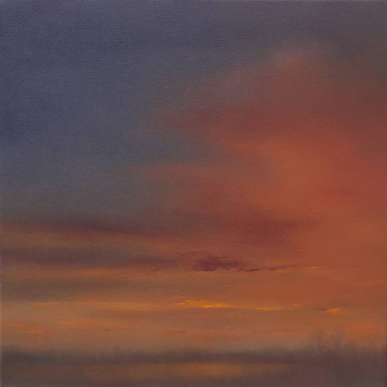 Sunset Quietude Painting by Howard Sills | Saatchi Art
