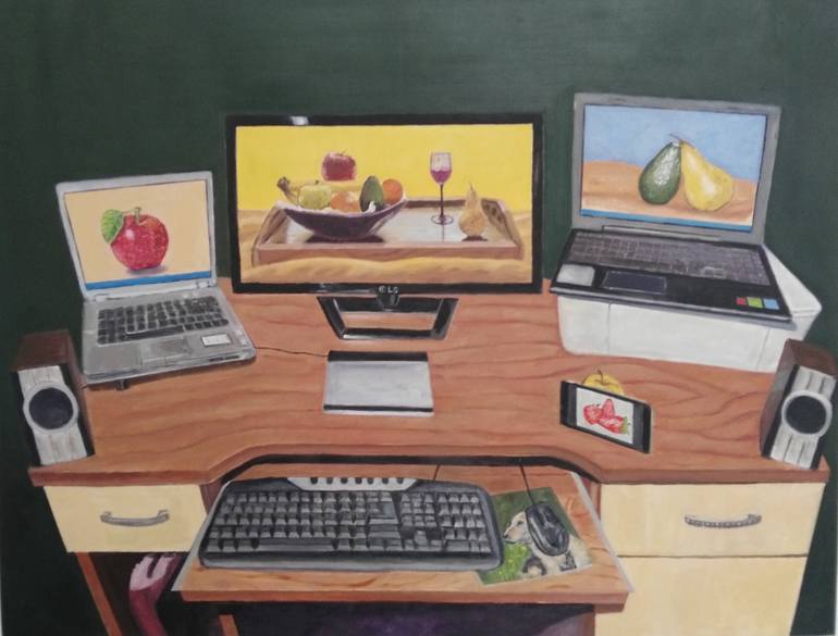 A digital Still Life Painting by Kiril Katsarov | Saatchi Art