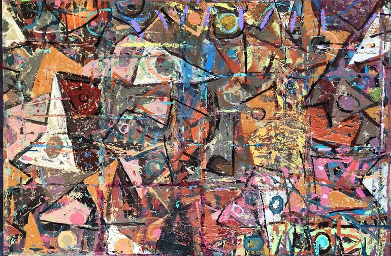 Evolution Painting by Rob Colvin | Saatchi Art