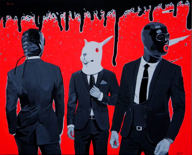 VIP Painting by Slava Kaz | Saatchi Art