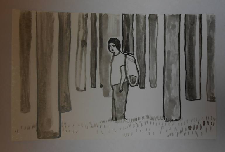 Miracles еvery day Drawing by Olga Petrova | Saatchi Art