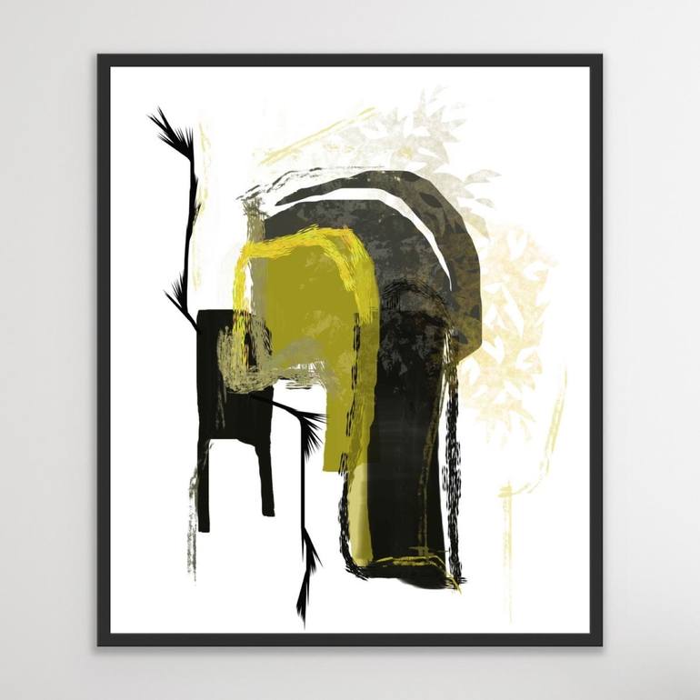 Reading (Walden Collection) Painting by Pelin Atilla | Saatchi Art