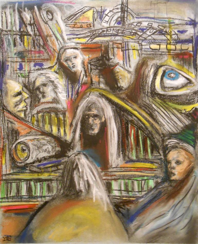 Broken Bridge Drawing