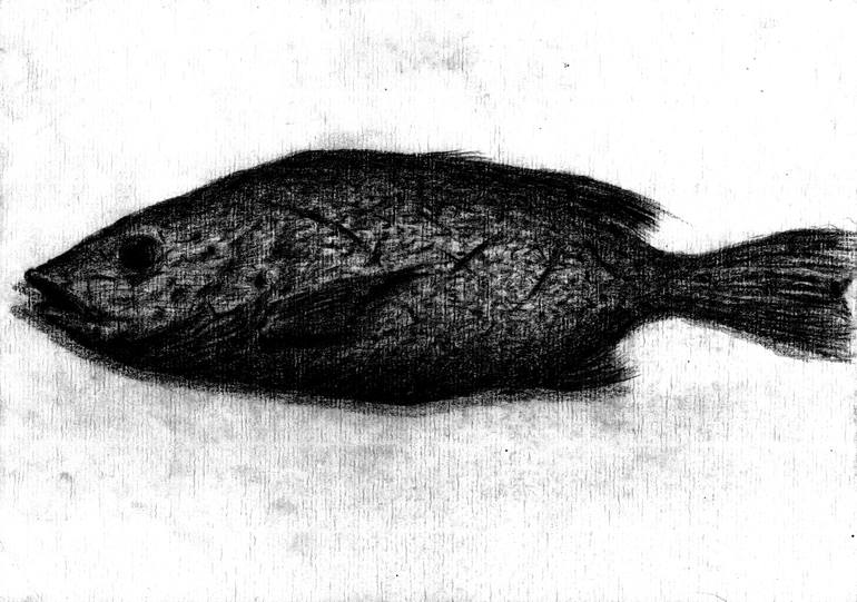 The Fish #1 Drawing by Didik Prasetyo | Saatchi Art