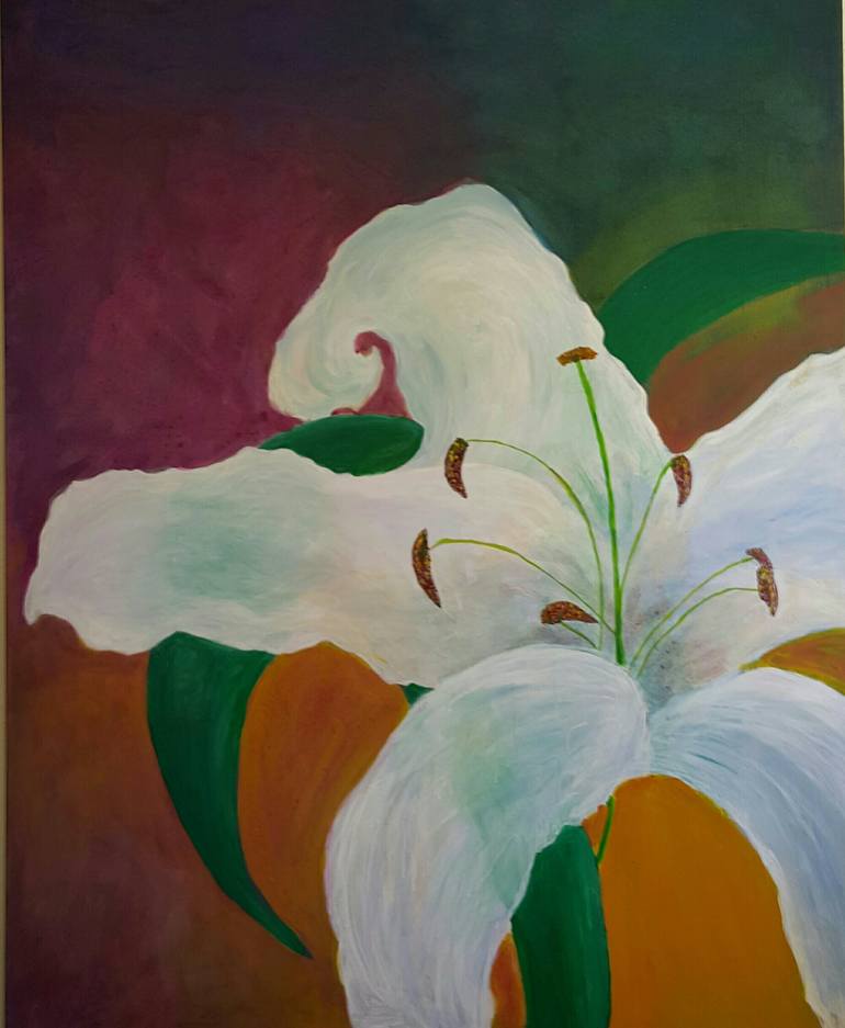 After the Fire Painting by Janet Lehmann | Saatchi Art