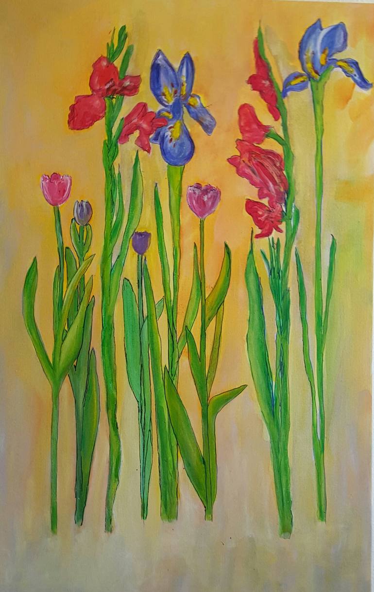 Floating Painting by Janet Lehmann | Saatchi Art