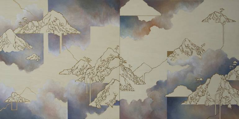 Laputa Painting by Michelle Loa Kum Cheung | Saatchi Art