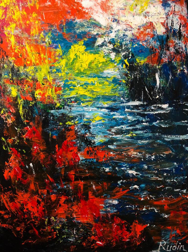 The Uncertainty Painting by Rudin Karyanto | Saatchi Art