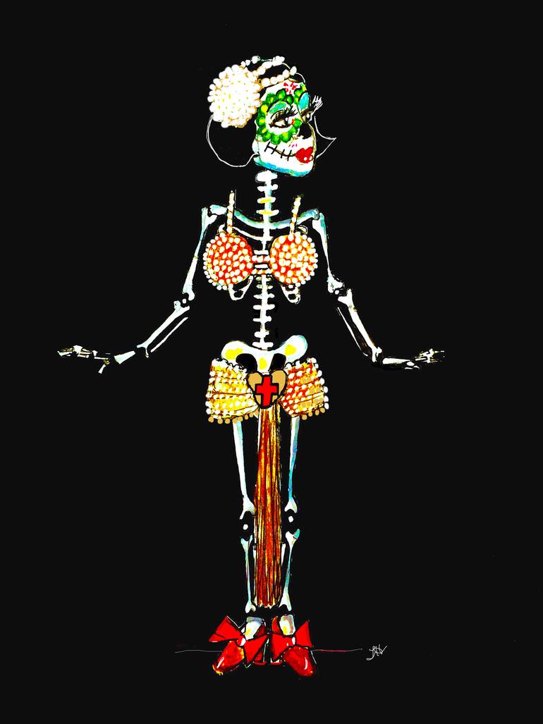 Lupe Velez #2 Painting by Lisa Hamner | Saatchi Art