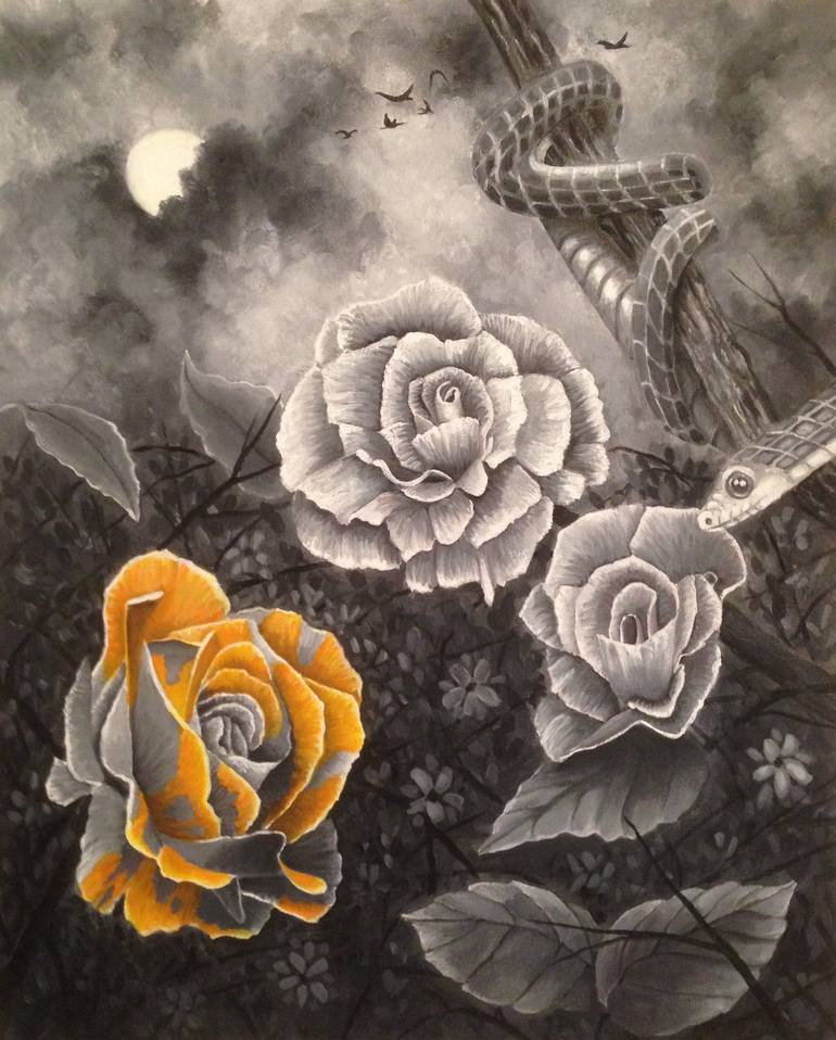 The Slippery Truth Painting by Walter Impert | Saatchi Art