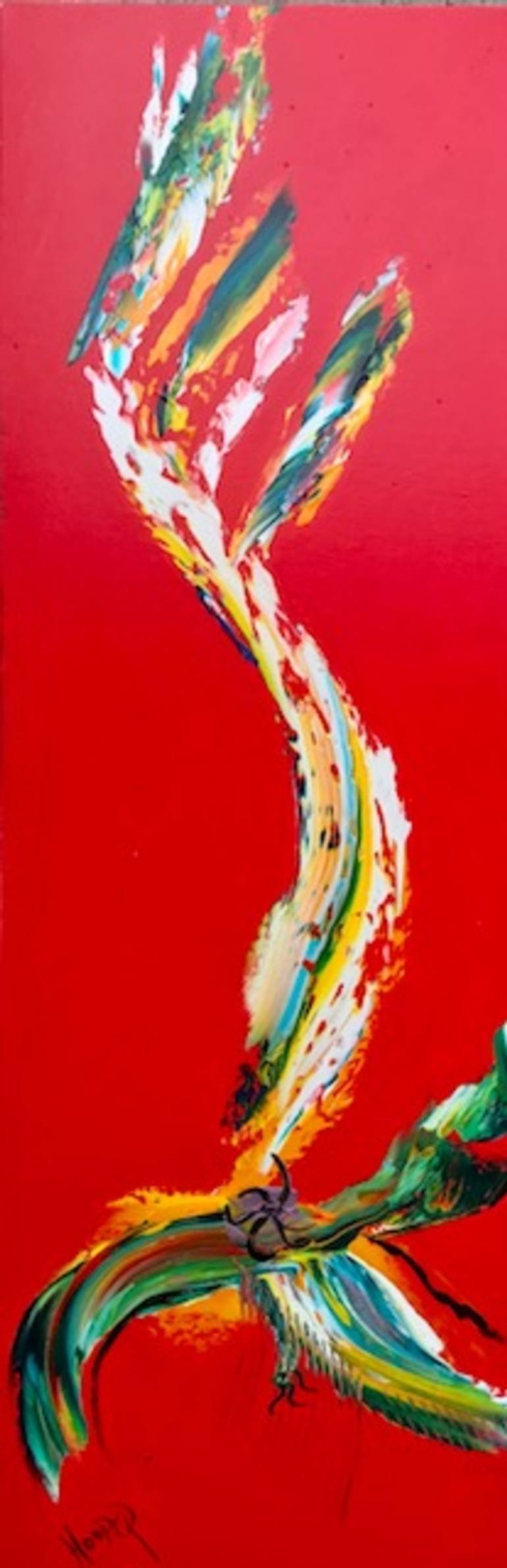 Pinwheel Painting by Rob Hooper | Saatchi Art