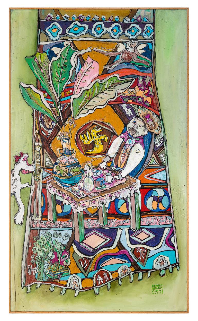 The Judge Painting by Hakeem Aboukila | Saatchi Art