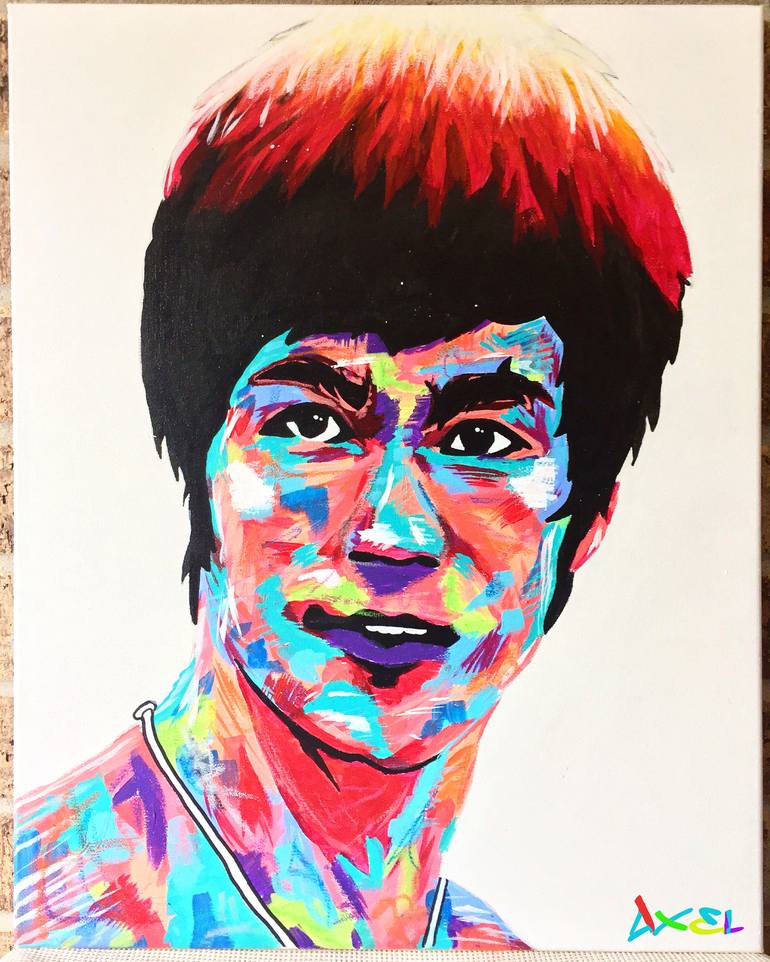 Be water My friend Painting by Axel Axel | Saatchi Art