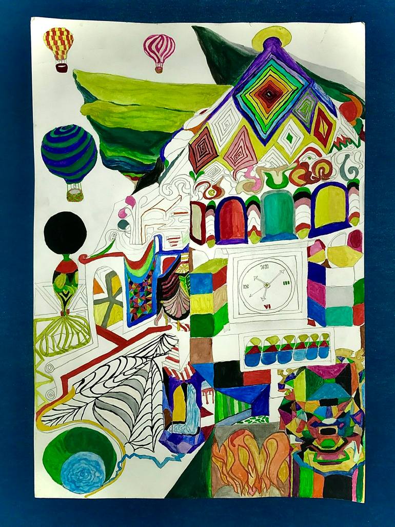 The Dream Painting by Veronica Eos | Saatchi Art