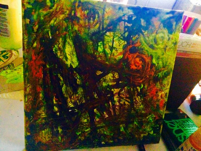 Lifegiver & lifetaker Painting by Chris Hardee | Saatchi Art