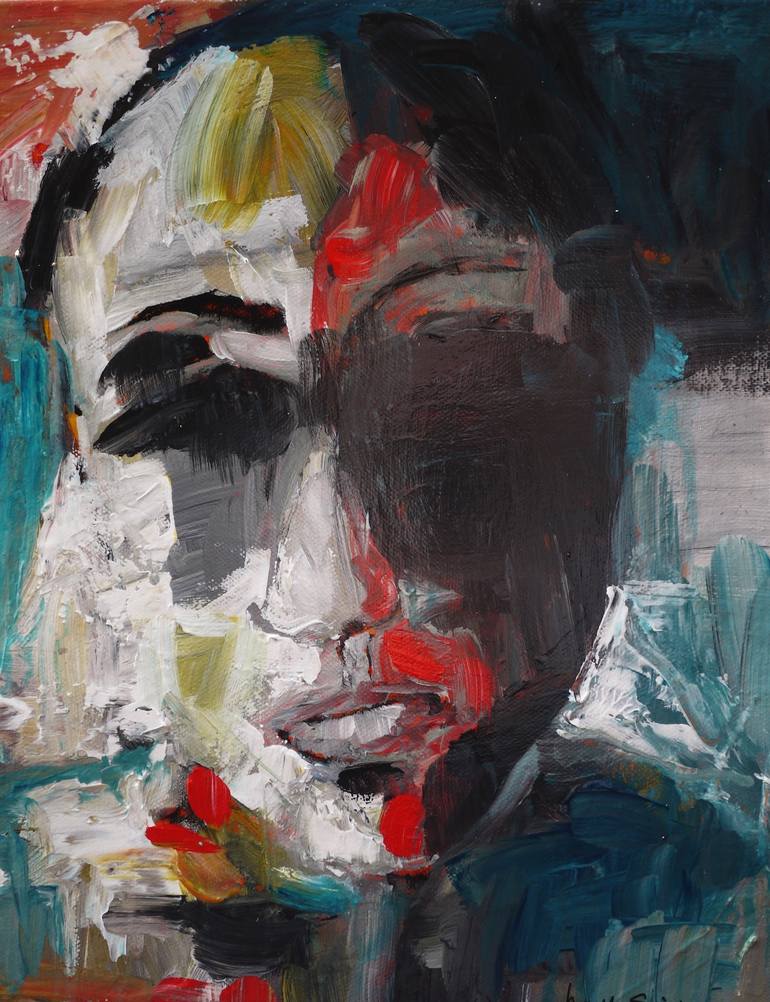 Hidden Identity Painting by Janetta Smith | Saatchi Art