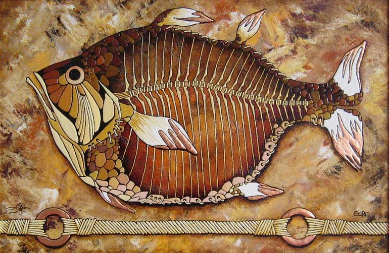 Fish Painting by Gorg Artist | Saatchi Art