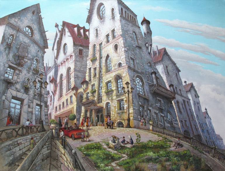 Berlin Painting by Gorg Artist | Saatchi Art