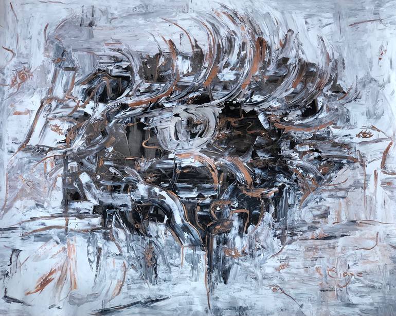 Believing Painting by Signe Drulle | Saatchi Art