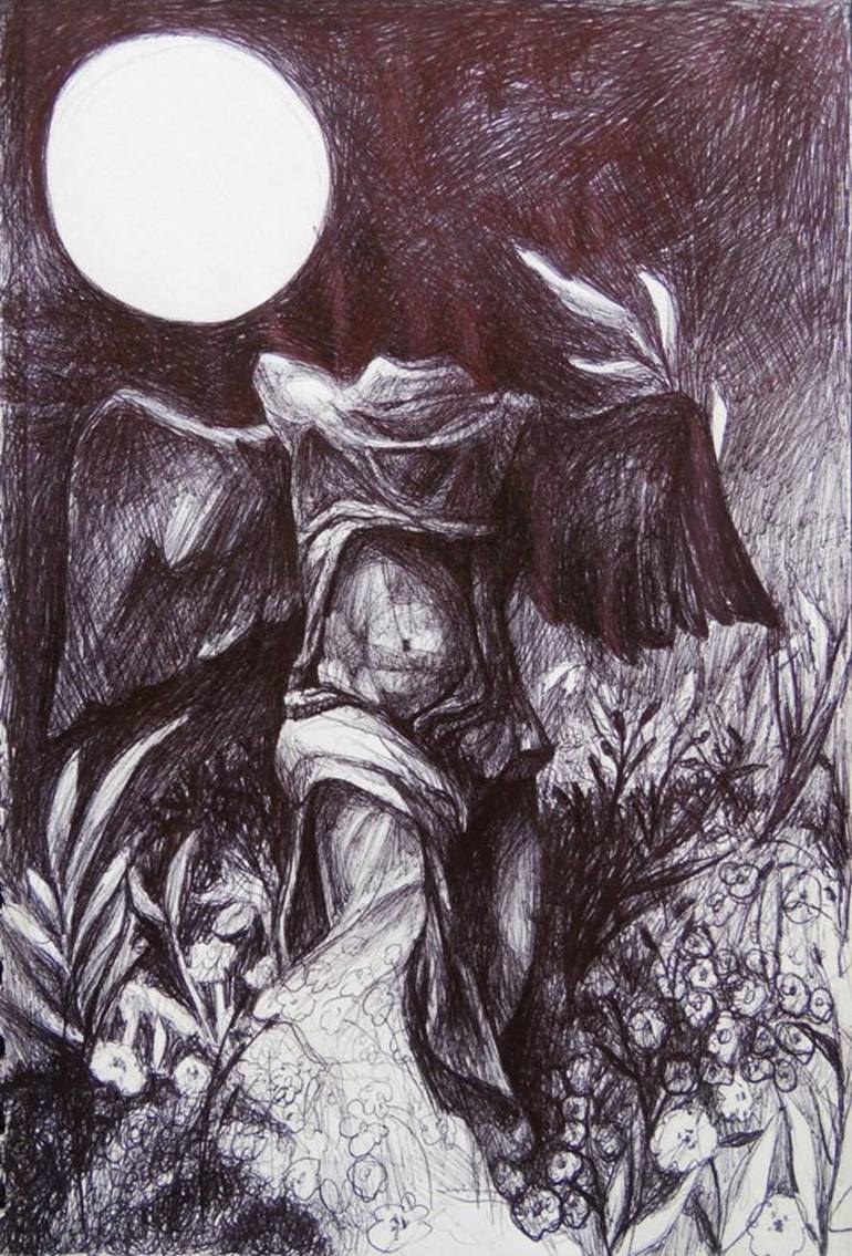 samothrace Drawing by Lefteris Toulis | Saatchi Art