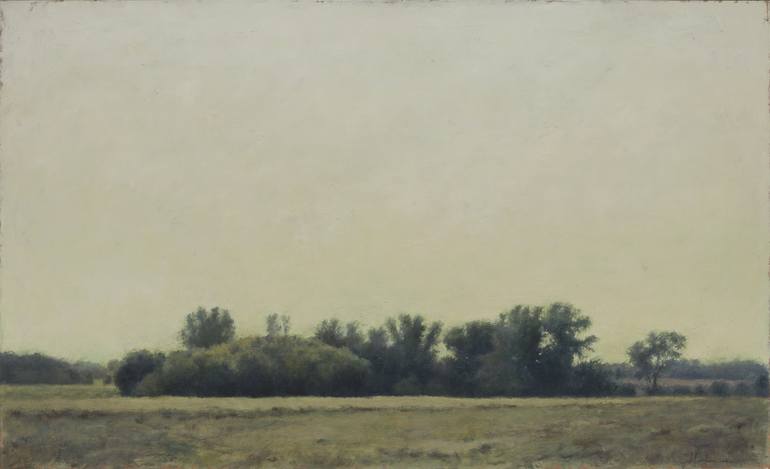Tree Line Painting by Larry Hofmann | Saatchi Art