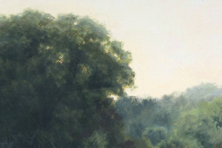 August Haze II Painting by Larry Hofmann | Saatchi Art