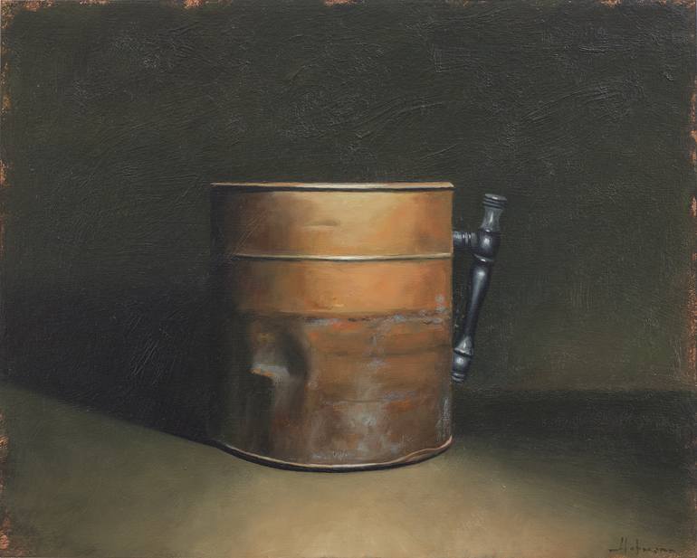 Old Copper Painting by Larry Hofmann | Saatchi Art