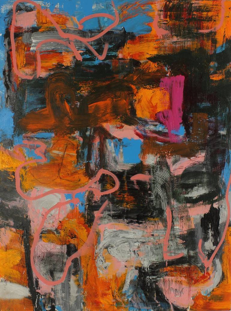 A Bridge Like Smoke Painting by Jack St John | Saatchi Art