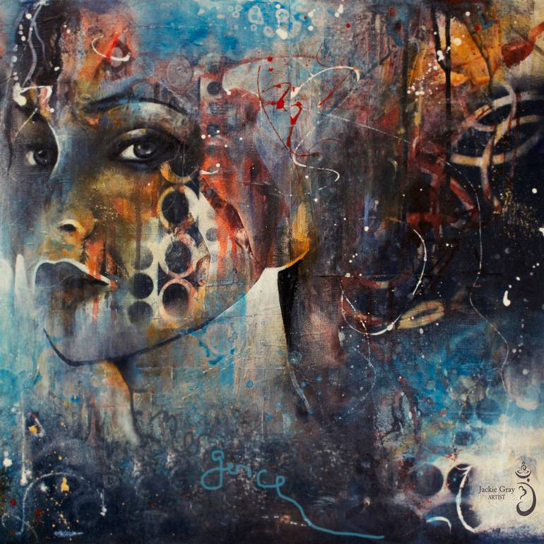 EMERGENCE Painting by Jackie Gray | Saatchi Art