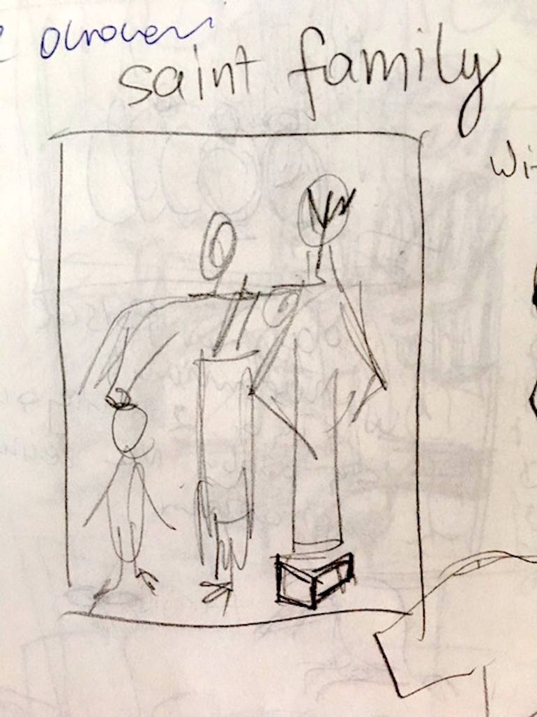 Matriarchy Painting by Joanna Maria Dziedzianowicz | Saatchi Art