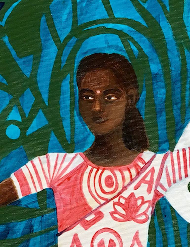 Matriarchy Painting by Joanna Maria Dziedzianowicz | Saatchi Art