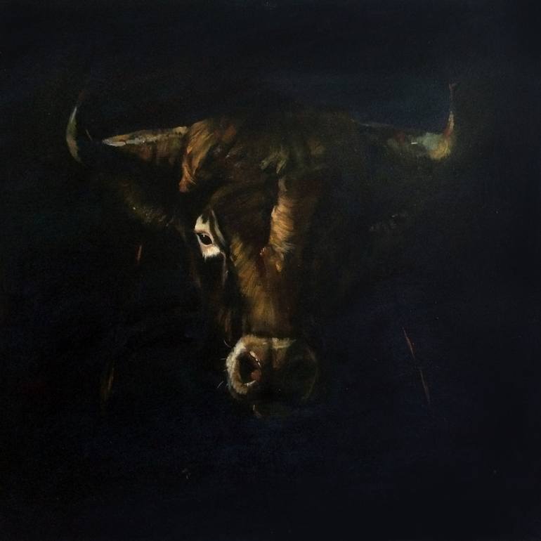 Aggression Painting by Nikita Paramonov | Saatchi Art