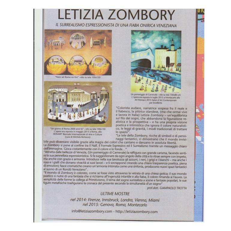 - A day of Rome 2000years ago Painting by LETIZIA ZOMBORY | Saatchi Art