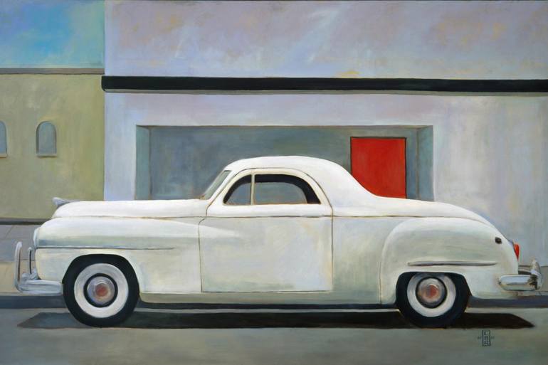 Business Class(sold) Painting by Christy Botkin Reeves | Saatchi Art