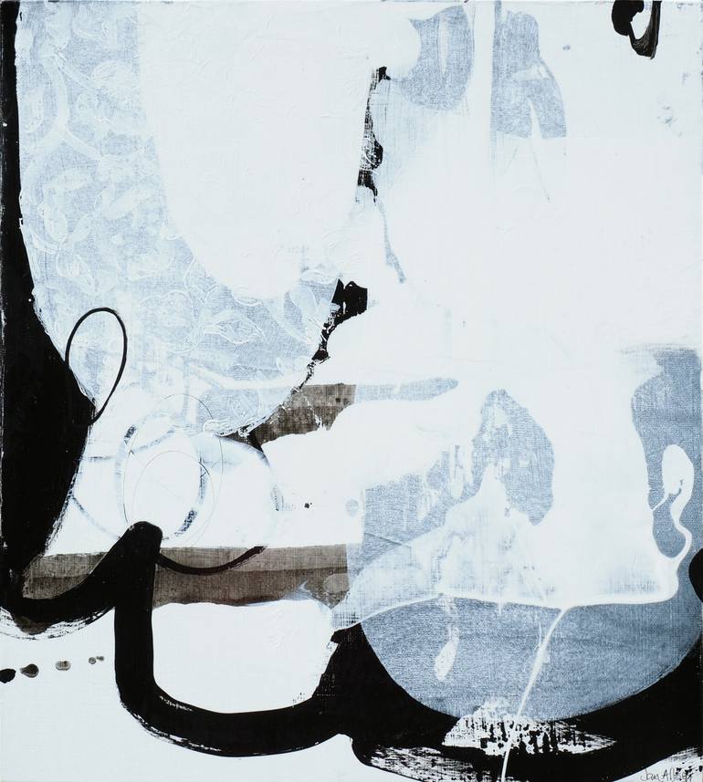 Never lonely Painting by Jan Allsopp | Saatchi Art