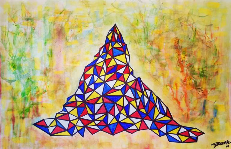 Matterhorn Nr. 1 Painting by ZIHAN WU | Saatchi Art