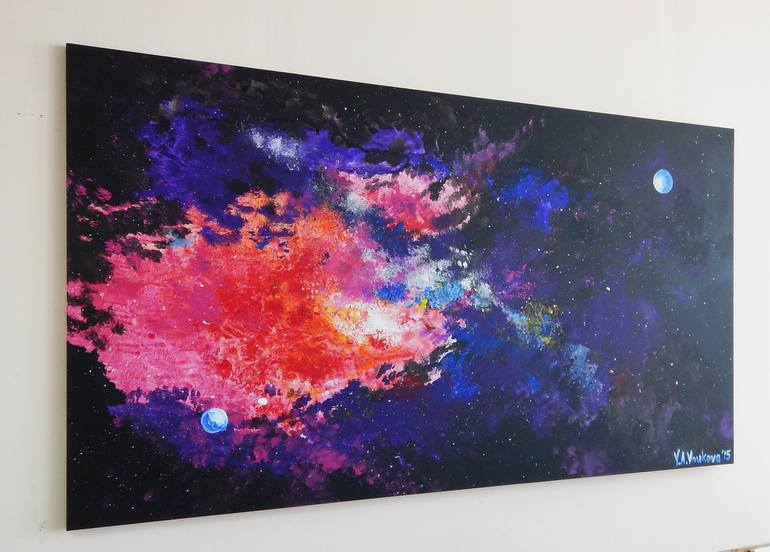 The Other Space Painting by Yulia Vnukova | Saatchi Art