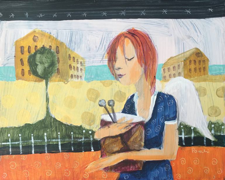 Silence Painting by Ponchi Armen | Saatchi Art