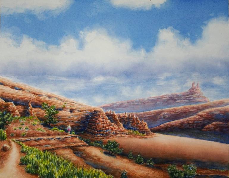 Paradise Passage Painting by Krista Rojas | Saatchi Art