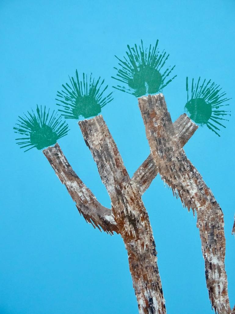 Joshua Tree Painting by Andy Shaw | Saatchi Art