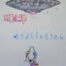 Beam Me Up Bedlington Drawing by Andy Shaw | Saatchi Art