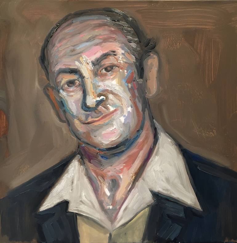 Yakov Springer Painting by Juan Abreu | Saatchi Art