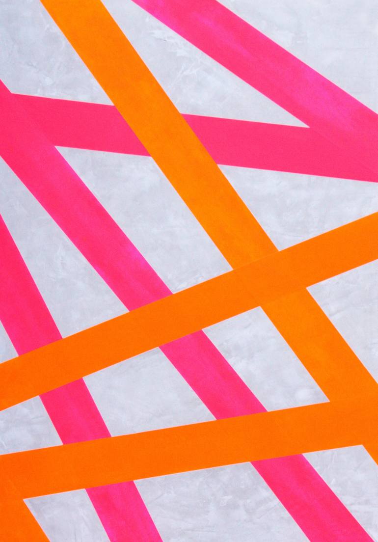 Fluo Strokes Painting by Cyro Painter | Saatchi Art