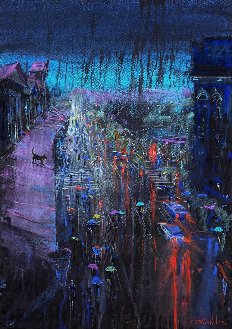 Subtle matters Painting by Prunk Fox | Saatchi Art