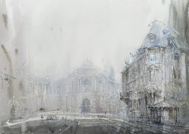 “Fog” Painting by Prunk Fox | Saatchi Art